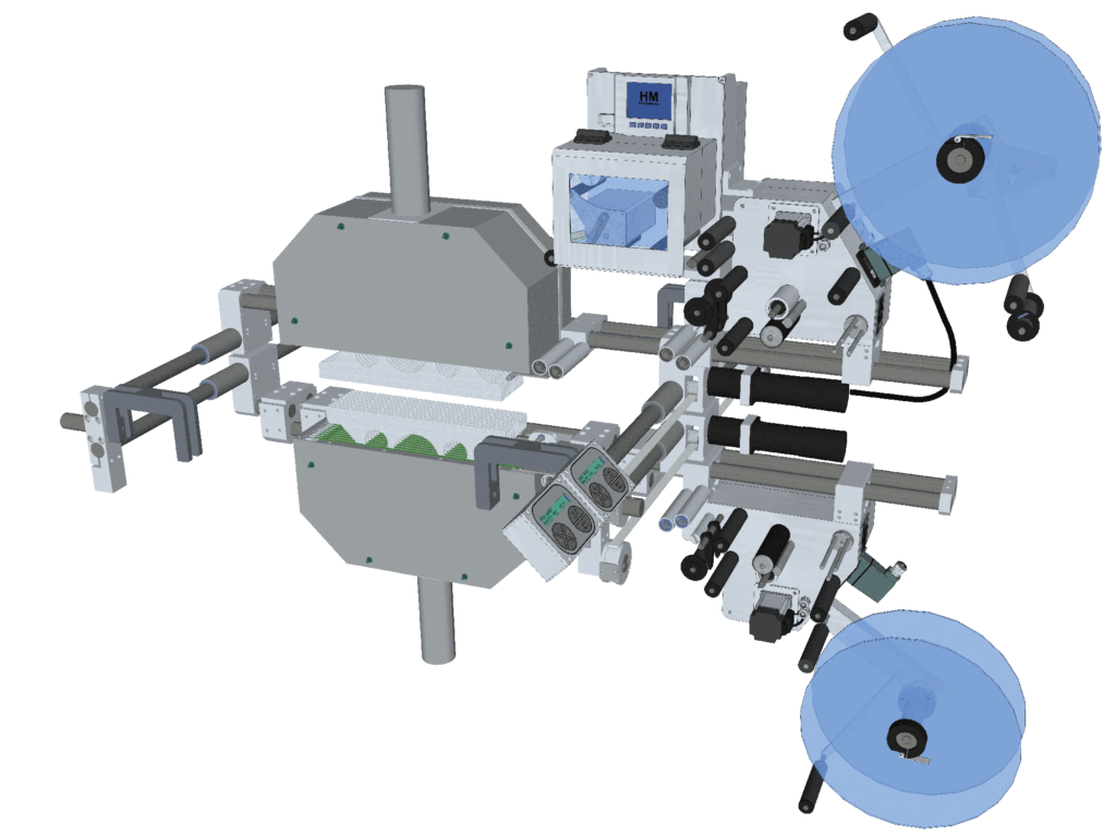 HM 4000S – Cross Web Labeller – Ketan Europa